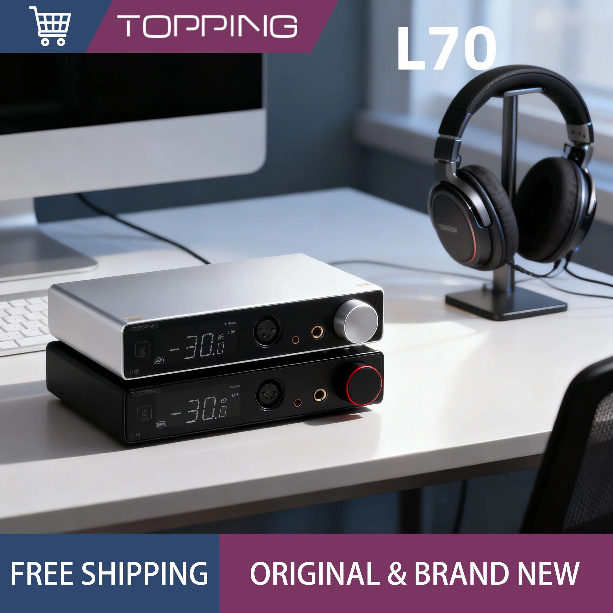 TOPPING L70 silver Усилитель для наушников
