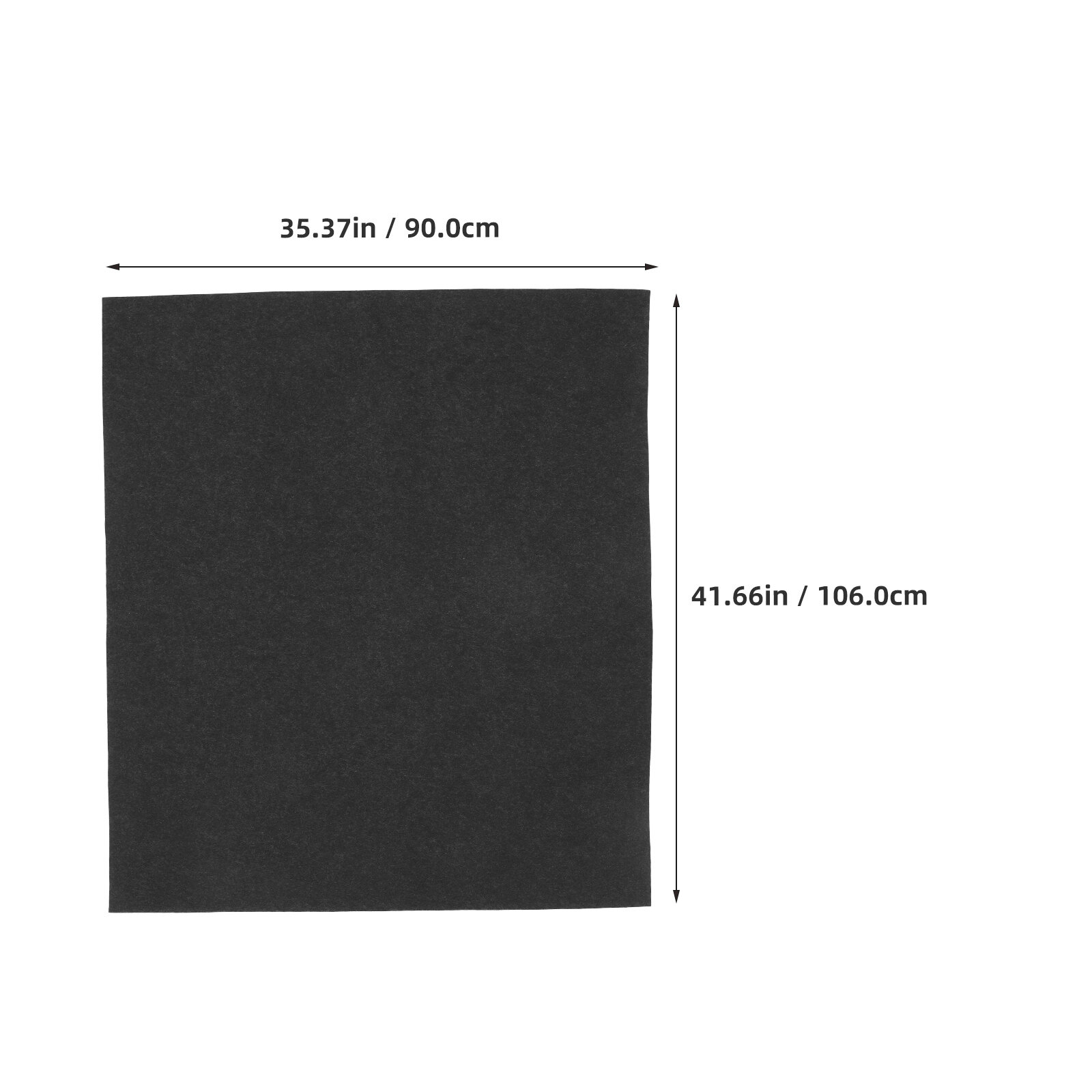 Повторно Используемый Абсорбирующий Коврик Из Полиэстера 106 x 90 x 0.30 Cm Для Шкафчиков И Ящиков С暗 Grey