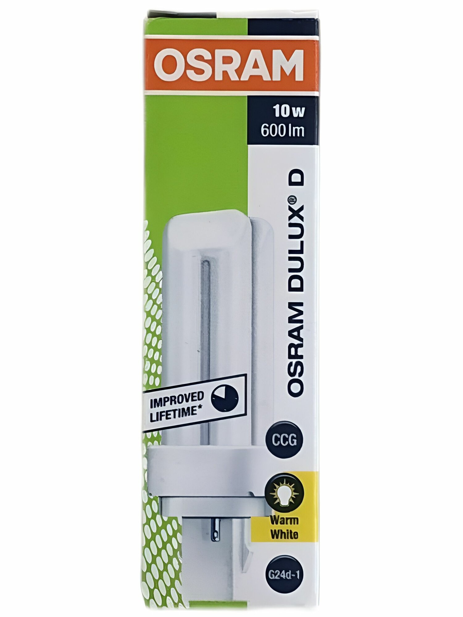 Лампа Osram Duiux D G24d-1 10W/830 (2 контакта) теплый свет
