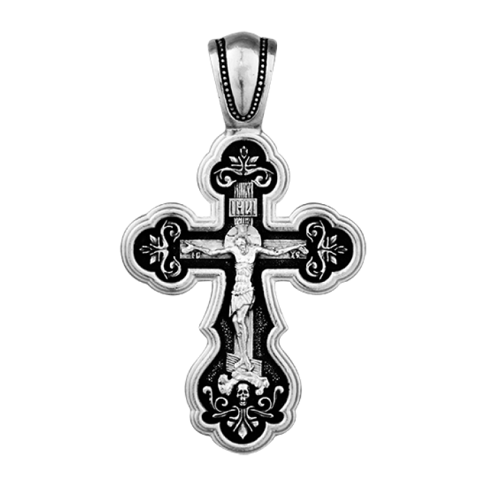 Подвеска, серебро, 925 проба, чернение