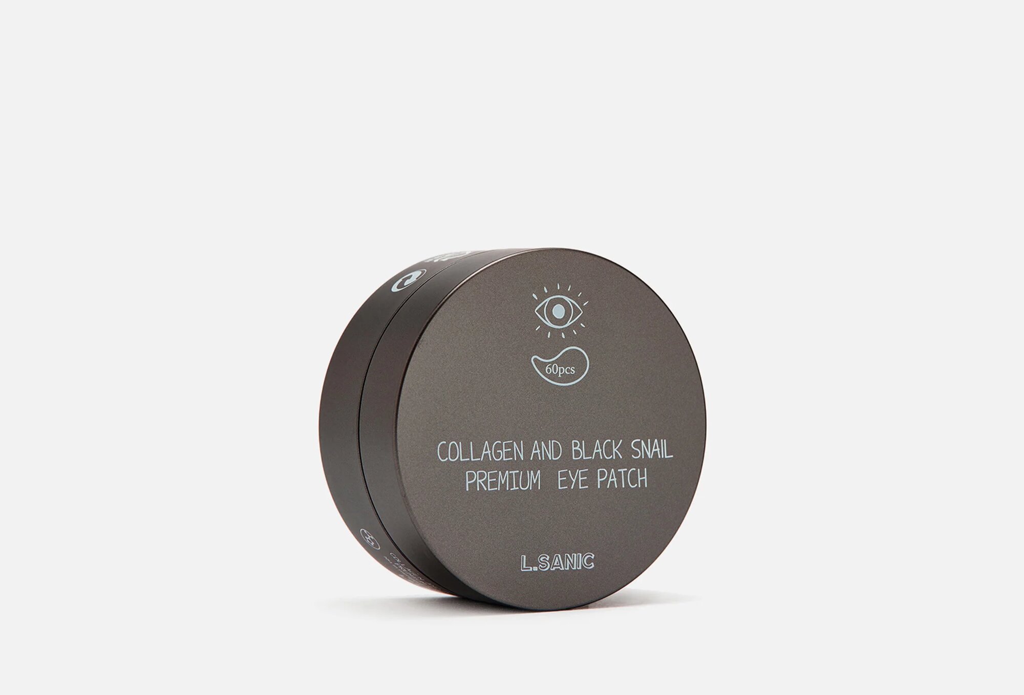 L.SANIC Collagen and Black Snail Premium Eye Patch Премиальные патчи для области вокруг глаз с коллагеном и муцином черной улитки 60шт