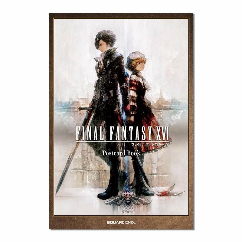 Коллекционная книга открыток «Final Fantasy XVI» (FINAL FANTASY XVI), издание на японском языке, Square Enix, 2023