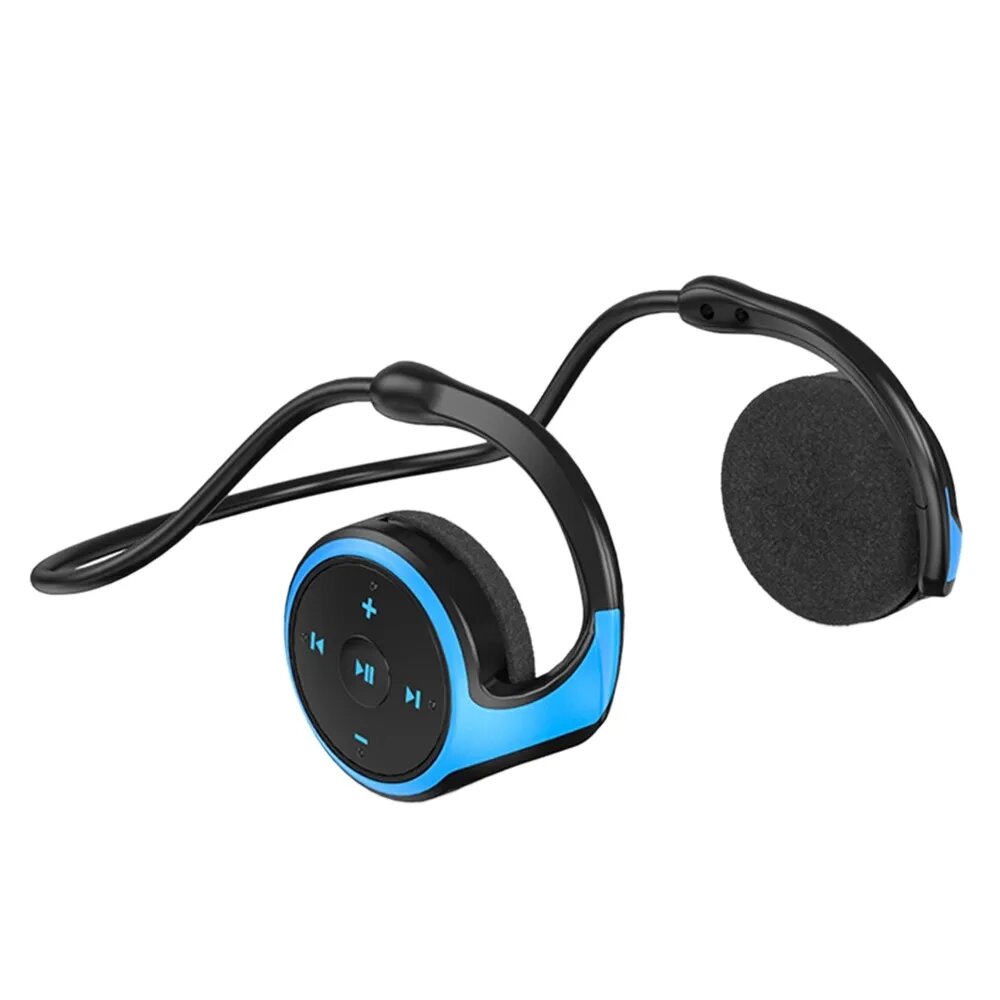 A23 Маленькие Bluetooth-наушники с оберткой вокруг головы - спортивная мини-гарнитура Беспроводная гарнитура, 12-часовое время автономной работы, синий