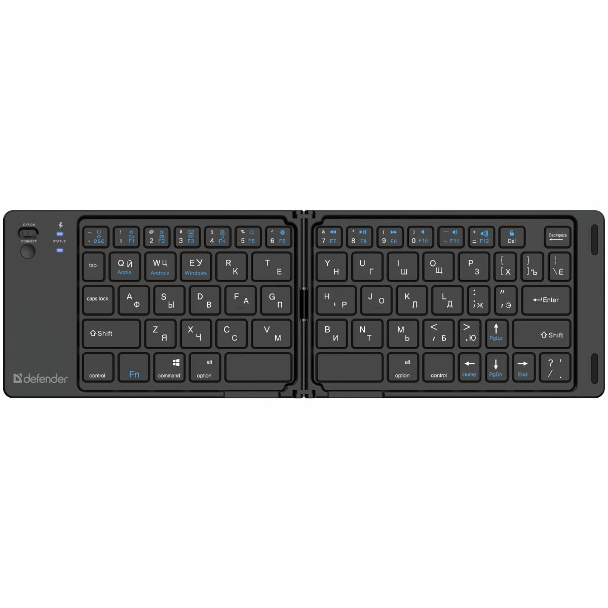 Клавиатура Defender Enigma SB-094 беспроводная, Bluetooth, чёрный