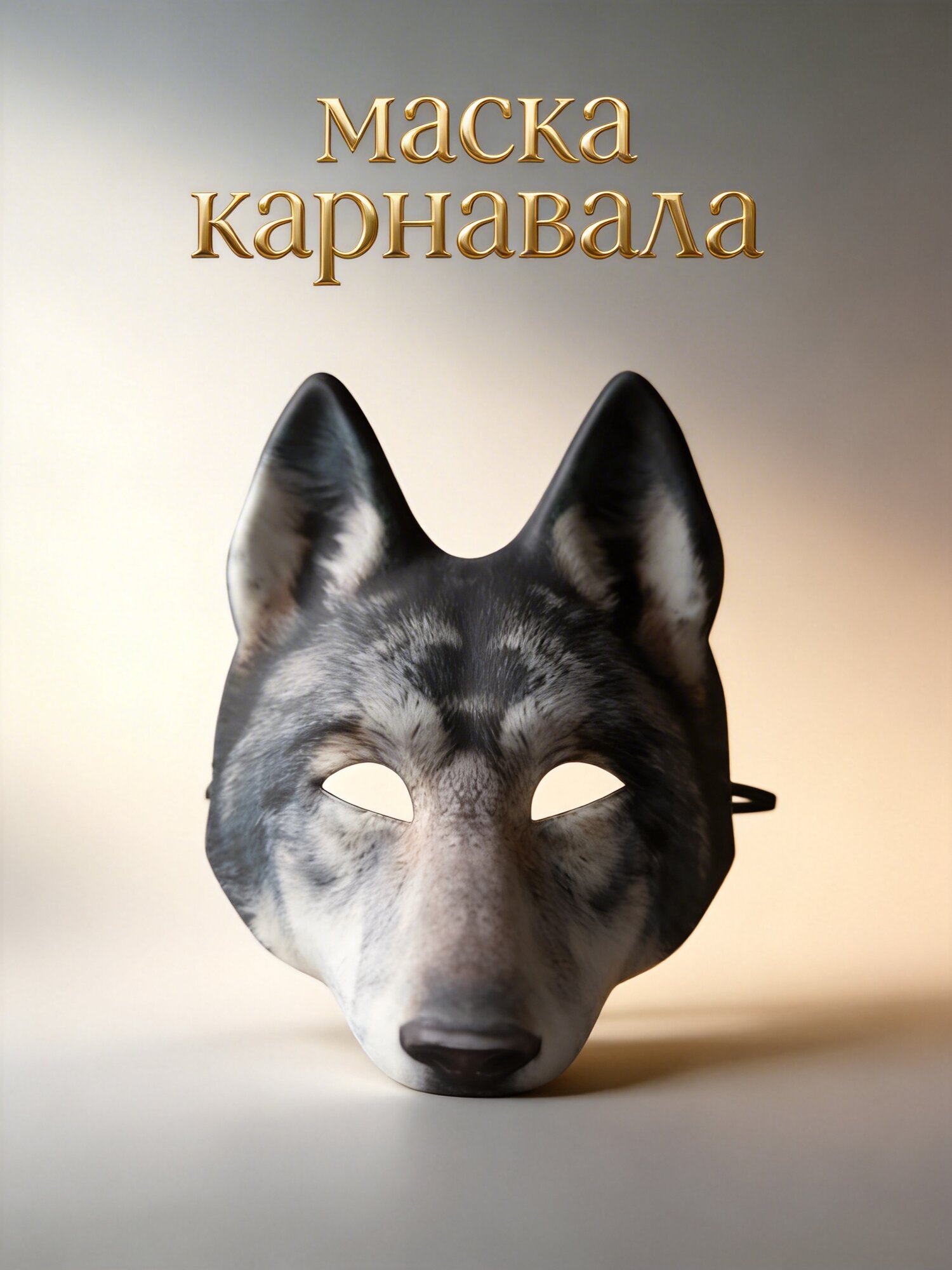 Реалистичная Маска Волка Хэллоуин 3D Страшная Маска Волка Для Костюмированных Вечеринок Размер 26.00X20.00X3.00Cm