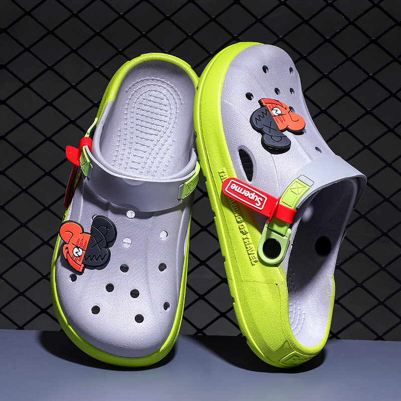 Сабо, EVA, летние, нескользящая подошва, унисекс, размер RU43-44/EU44-45