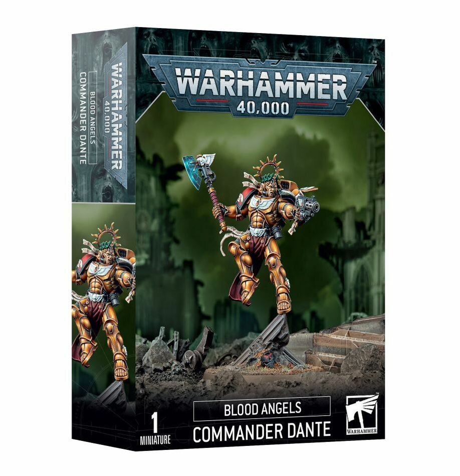 Warhammer 40000 - BLOOD ANGELS : COMMANDER DANTE миниатюры