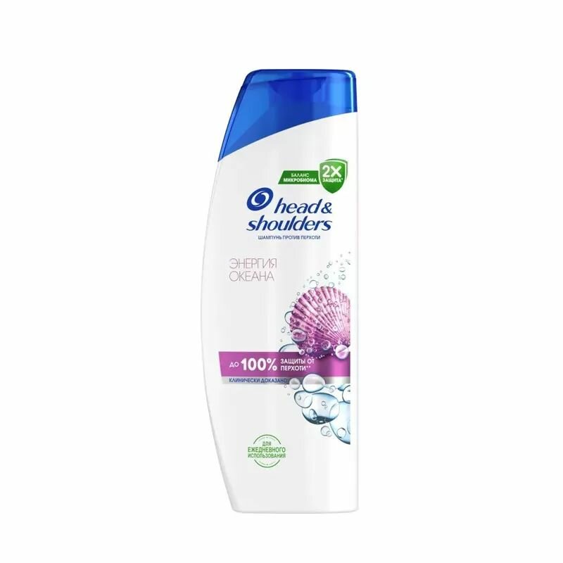 Head & Shoulders Шампунь для волос, энергия океана, 360 мл /