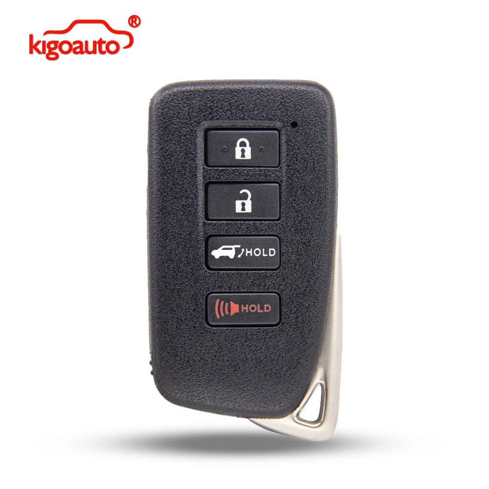 Корпус смарт-ключа kigoauto, черный, model 2