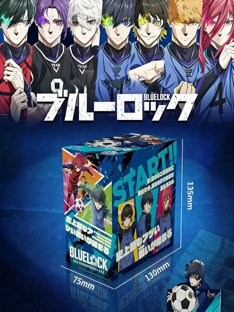 Коллекционные аниме карточки Блю Лок, Blue Lock