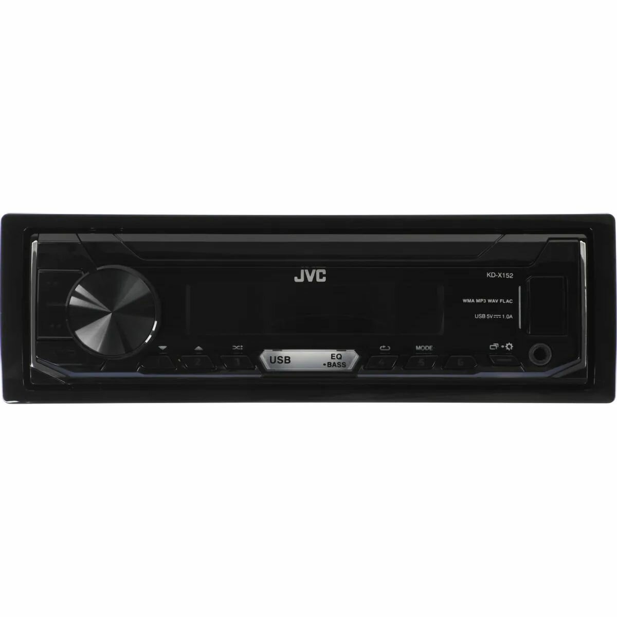 Автомагнитола JVC KD-X152M 1 DIN автомагнитола для авто