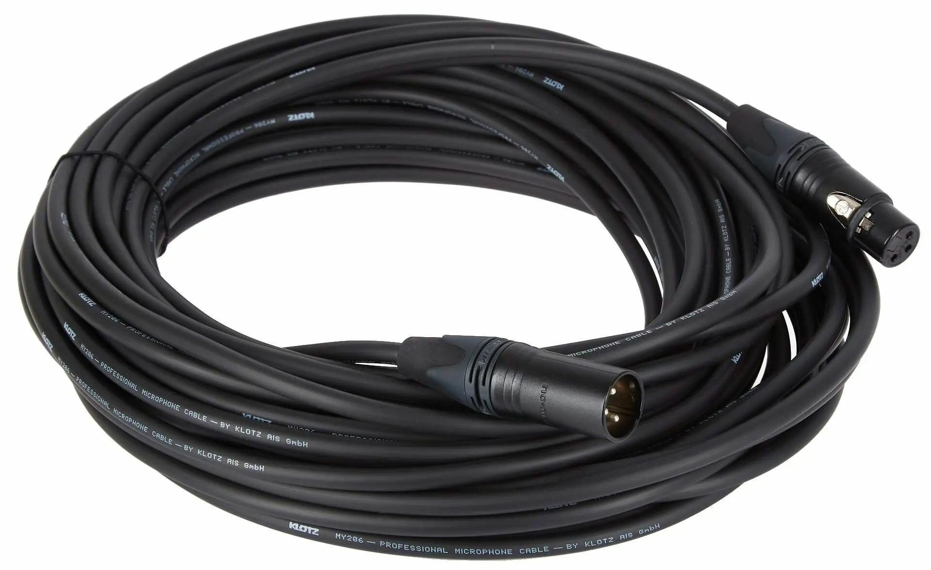 Микрофонный кабель Klotz M1FM1N2000 M1 XLR (M) XLR (F), 20 м