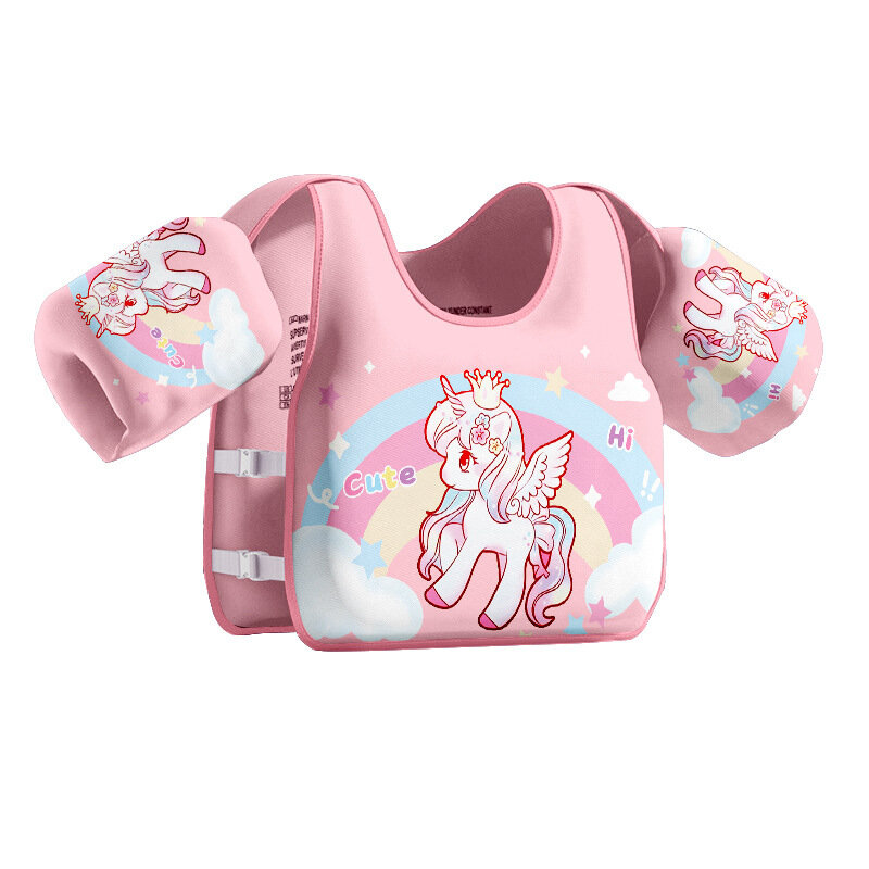 Детский жилет для плавания без надувных элементов для малышей, жилет для начинающих пловцов, спасательный жилет, универсальное средство для плавания.