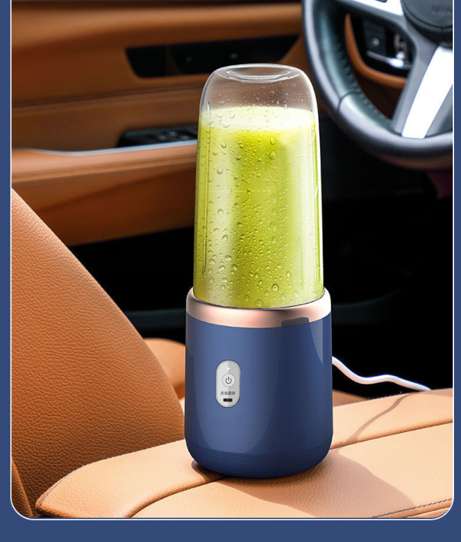 Блендер Deerma DEM-NU06 Juice Blender Синий портативный для фруктов и овощей