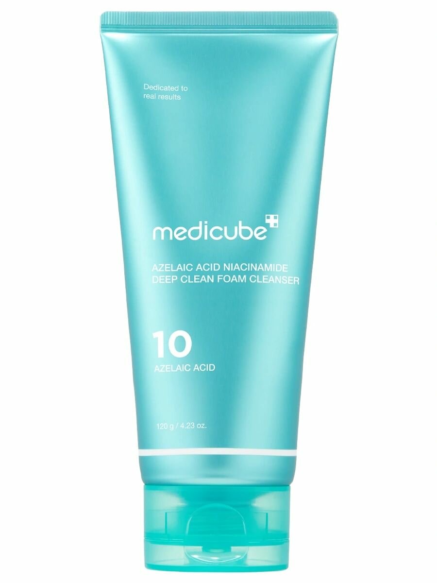 Medicube Очищающая пенка с азелаиновой кислотой и ниацинамидом Azelaic Acid Niacinamide Deep Clean Foam Cleanser 120 мл.