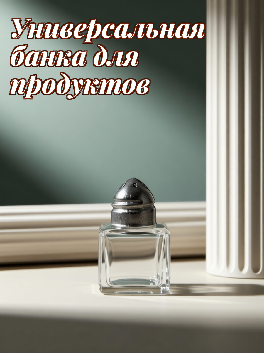Стеклянные прозрачные дозаторы для специй для дома и отдыха набор из 4 штук