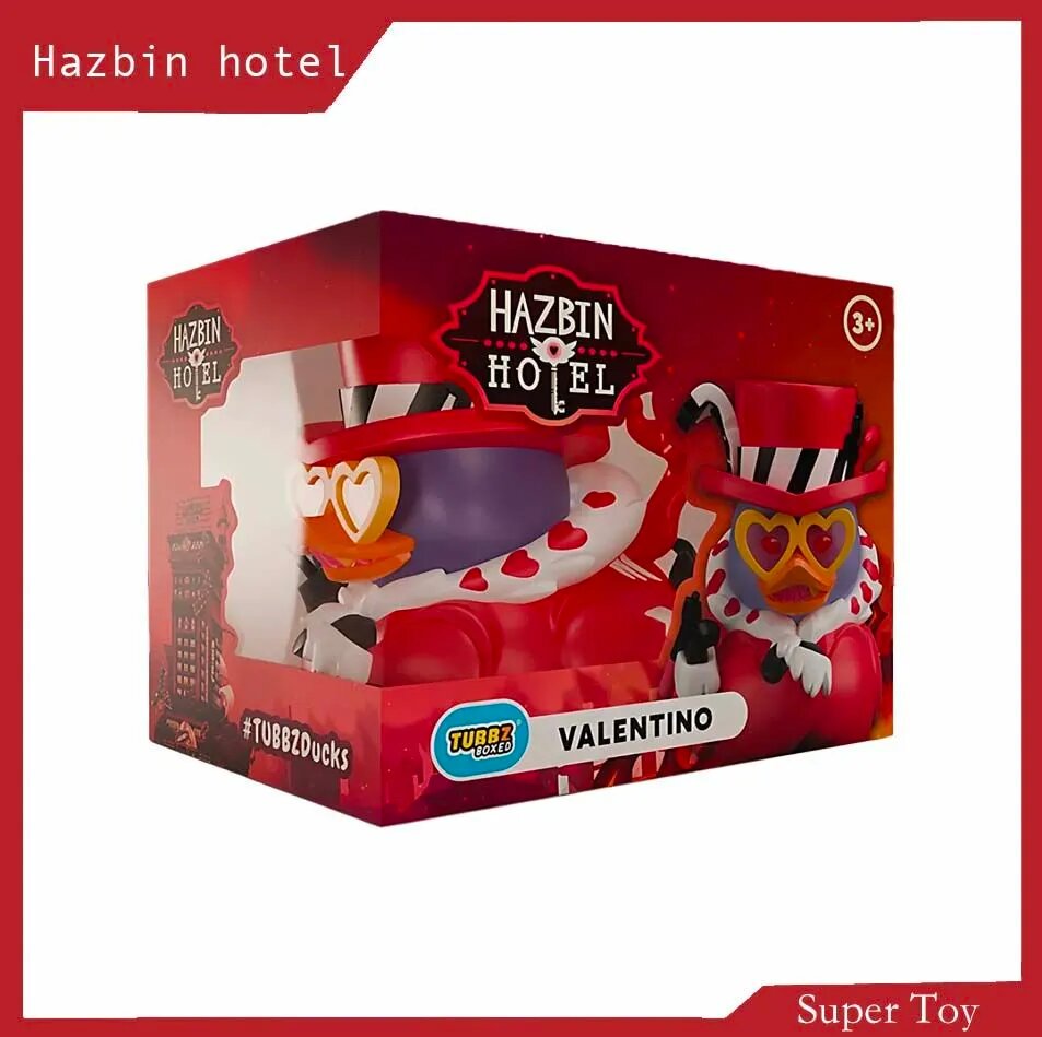 Numskull & Tubbz - Hazbin Hotel , Маленькая желтая уточка вокруг IP, коллекция скульптур