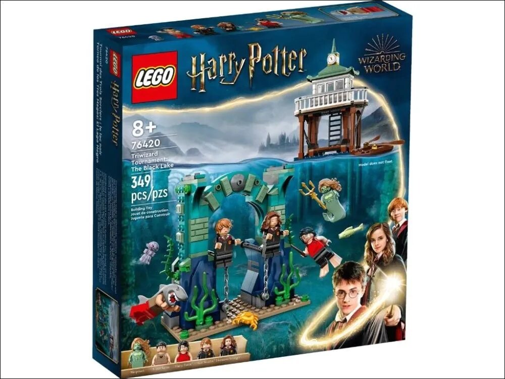 LEGO 76420 принадлежит к серии Гарри Поттер и называется Трёхволшебнический турнир: Чёрное озеро.