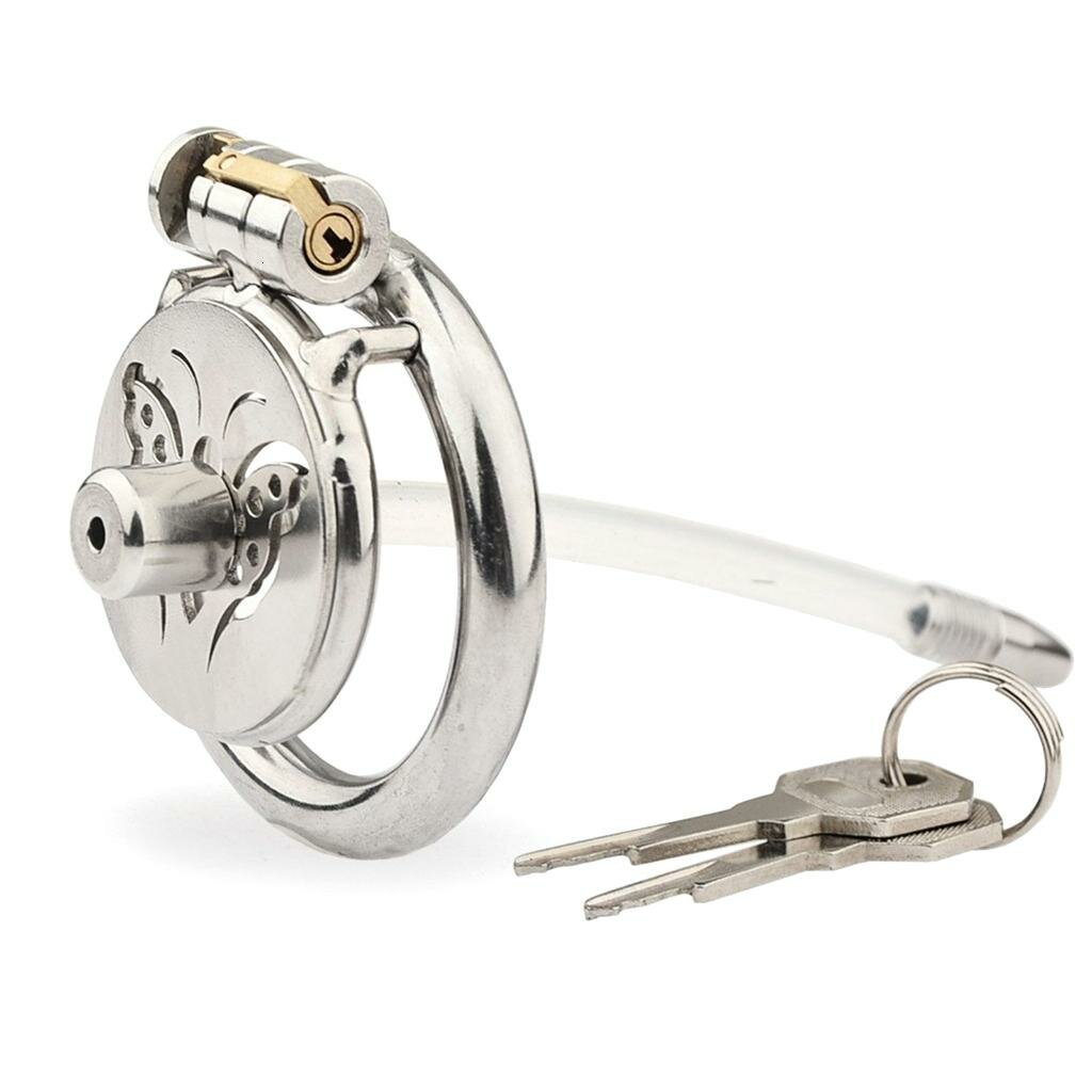 Устройство для chastity с катетером из нержавеющей стали, 45mm