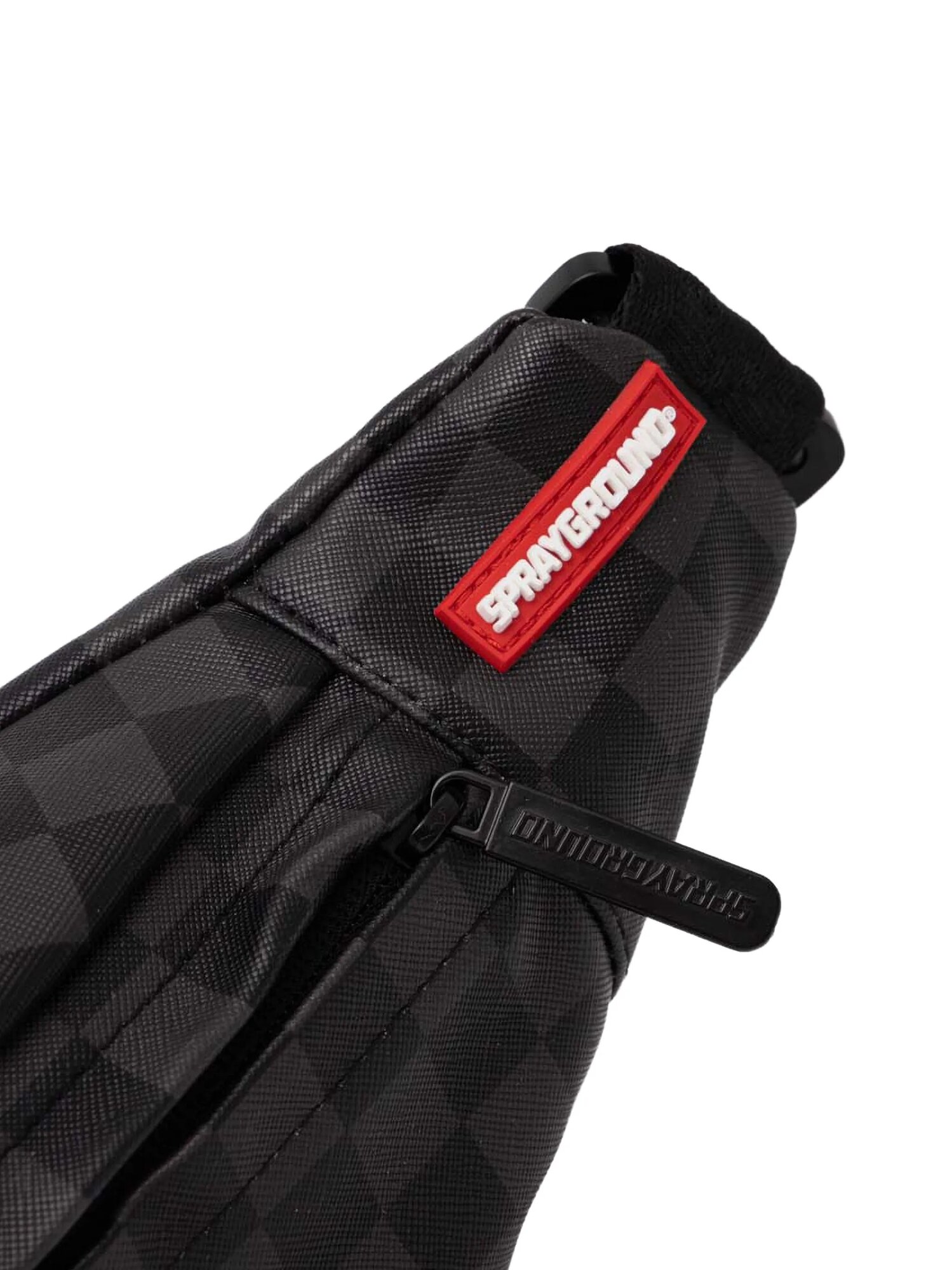 Сумка SPRAYGROUND Check-pattern pixel-print belt bag — фото 1