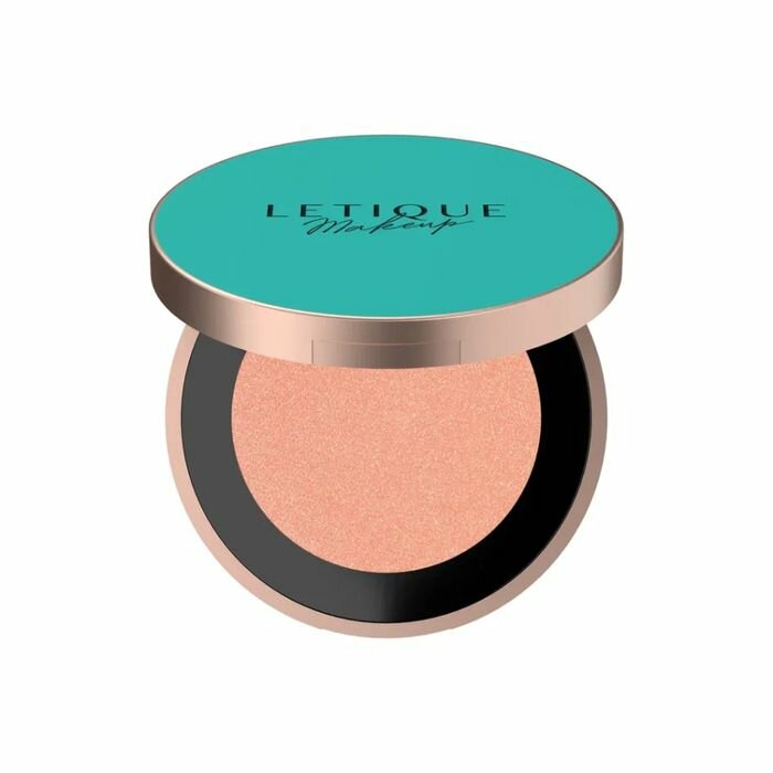 Letique Cosmetics, Компактные румяна для лица BLISS TOUCH, тон Honey peach