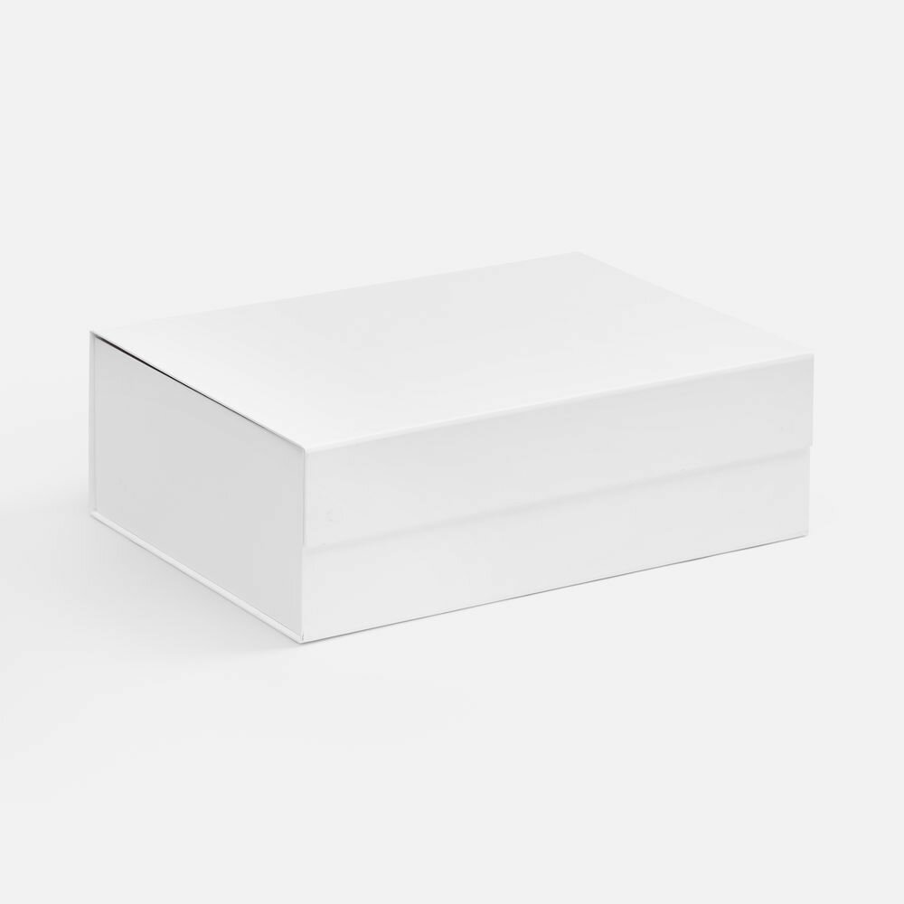 Коробка складная RealBig Fold, белая, 45x31x14,5 см
