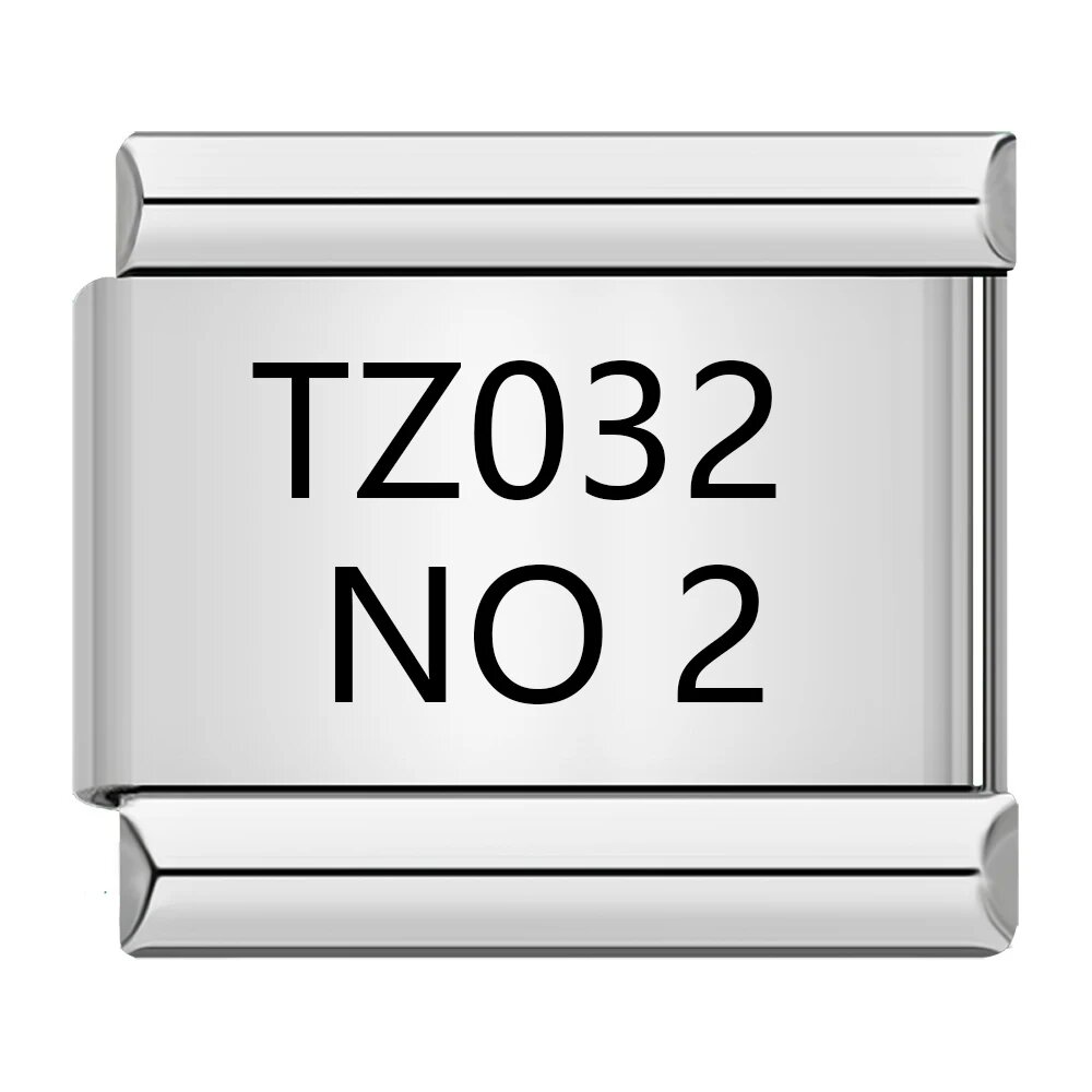 Браслет из нержавеющей стали TZ032 NO 2, серый
