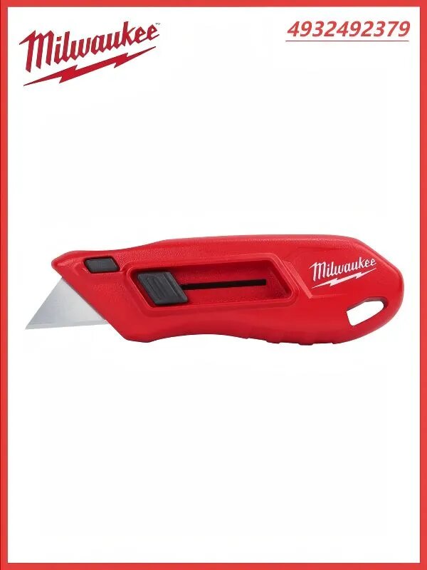 Milwaukee 48-22-15164932492379 Скользящий нож компактный, Автоматический замок, Стальное лезвие