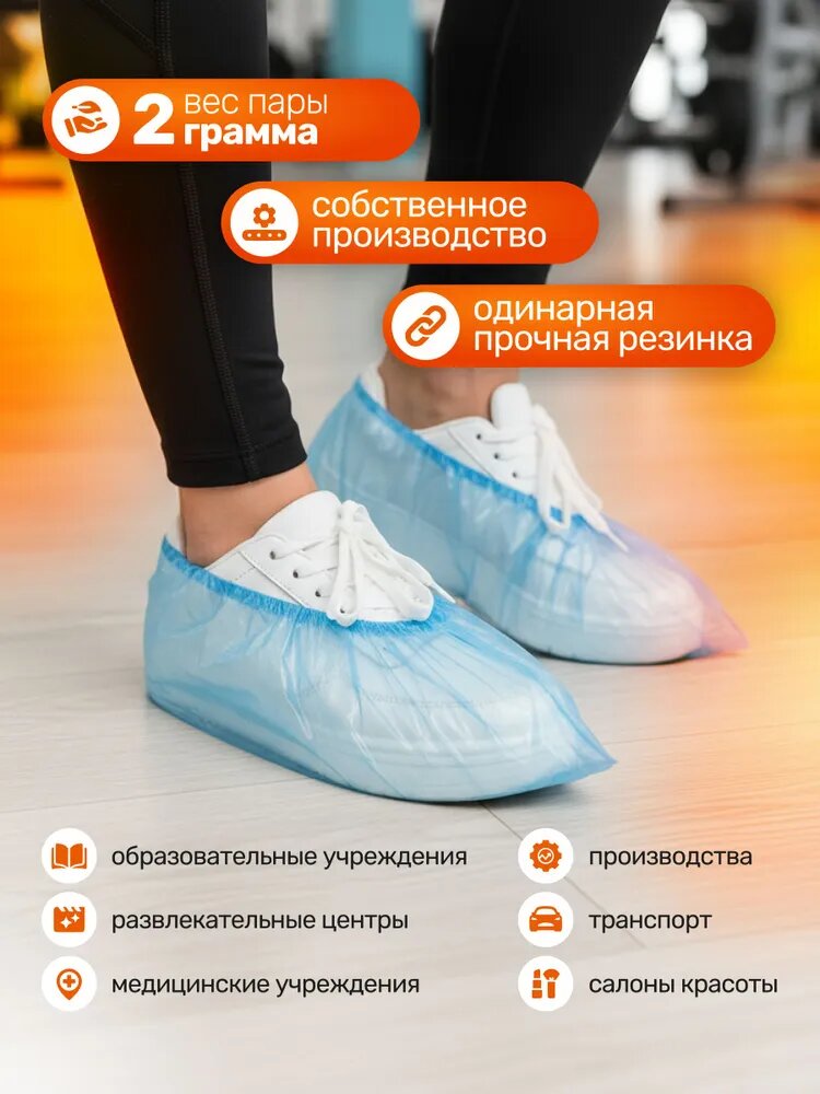Чехлы-дождевики на обувь — фото 1