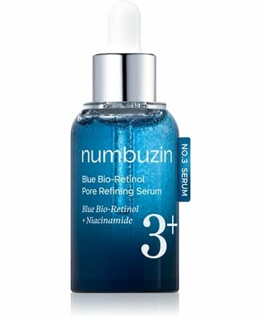 Сыворотка для ухода за кожей Numbuzin no. 3 blue bio-retinol pore refining serum, 30 мл