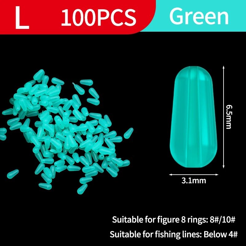 Си silicona бусины против запутывания лески S1 L