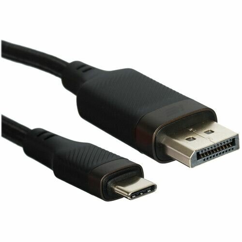 Аудиокабель, разъемы USB Type-C - DisplayPort, длина кабеля 1,8 м, цвет- черный