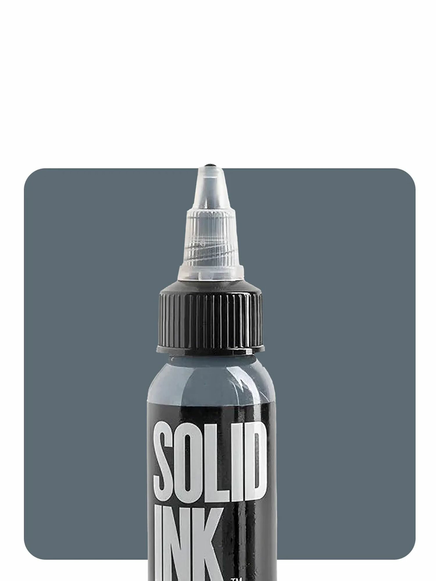 Smoke Solid Ink - Краска для тату 30 мл