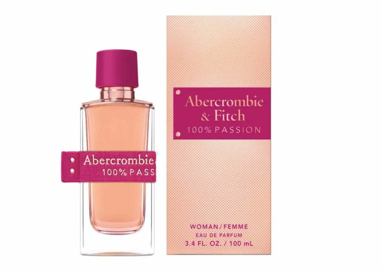 Парфюмерная вода Abercrombie & Fitch 100% Passion Woman 100 мл