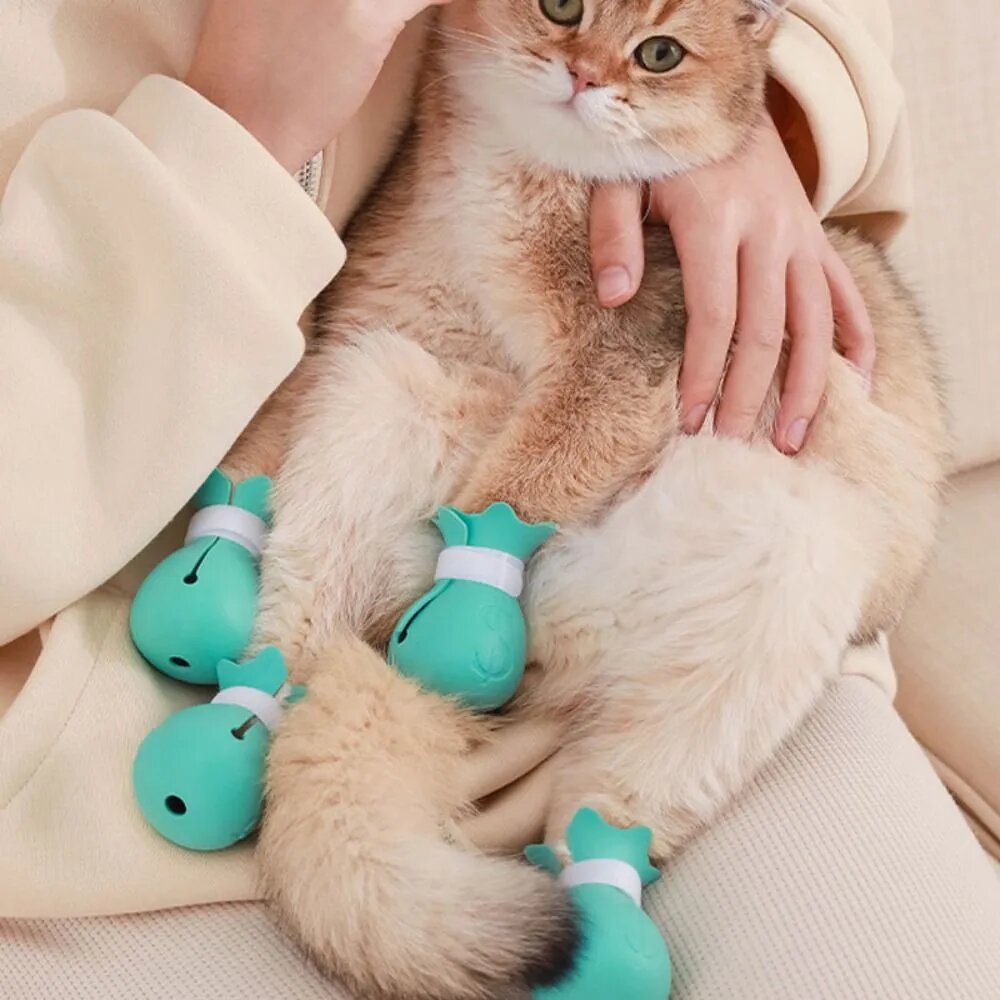 4 шт./комплект Кошачьи Лапы Перчатки