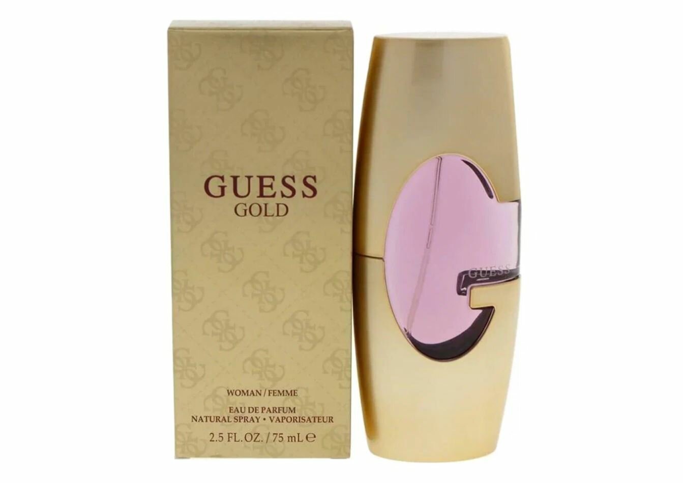 Парфюмерная вода Guess Gold 75 мл, цветочный, фруктовый аромат