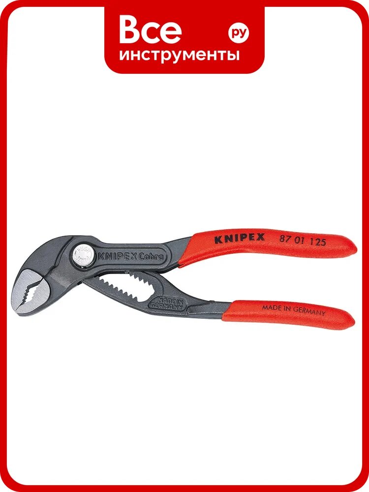 Переставные клещи Кобра Knipex KN-8701125