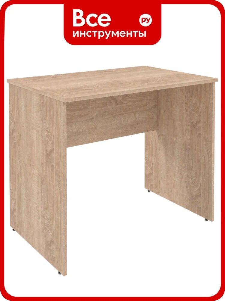 Письменный стол SKYLAND S-900 дуб сонома светлый 900x600x760 SIMPLE sk-01233968, для работы дома или офисе,