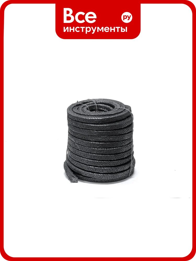 Асбестовая набивка ООО Поволжский центр РТИ АП-31 16x16 мм, ГОСТ 5152-84 (бухта 10 кг) 4640209729997, бежевый,