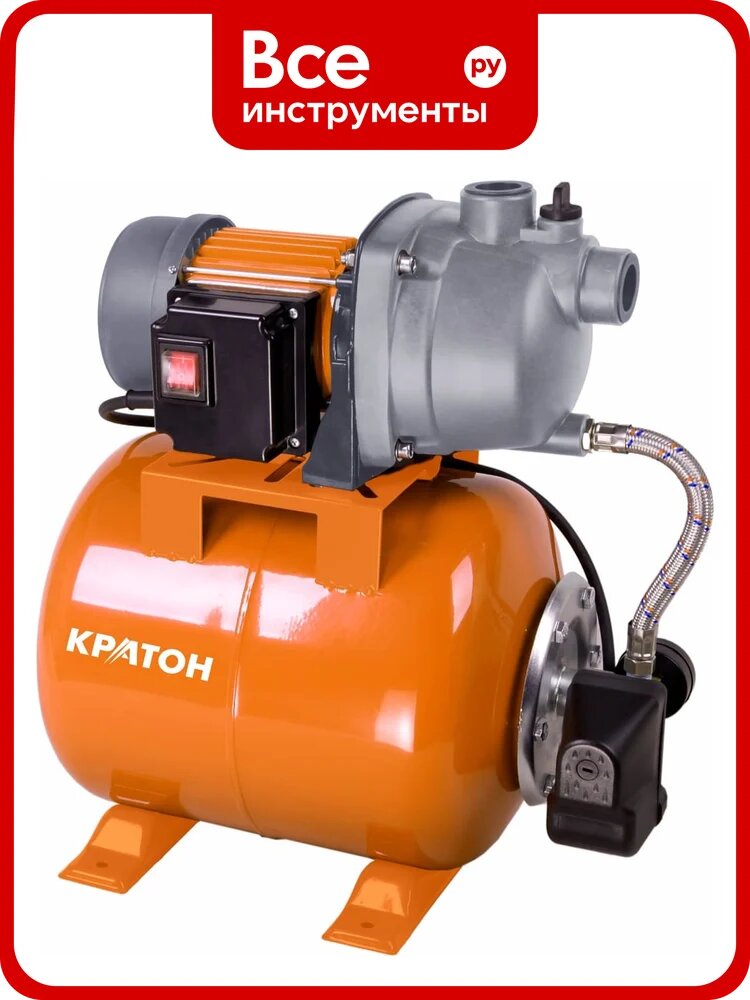 Насосная станция Кратон AWP-1200S-24 5 04 05 008, с глубины до 9 метров