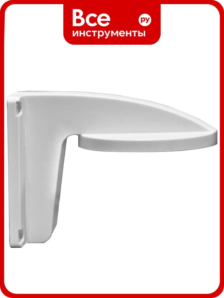 Кронштейн Hikvision DS-1258ZJ, для мини-купольных и купольных камер, белый, ABS пластик