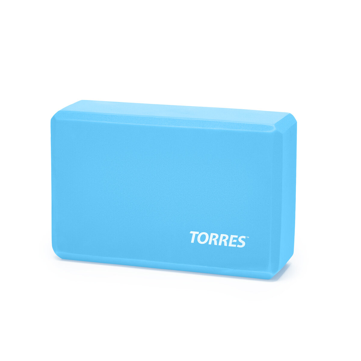 Йога-блок TORRES YL8005, ЭВА-материал, нескользящая поверхность, голубой