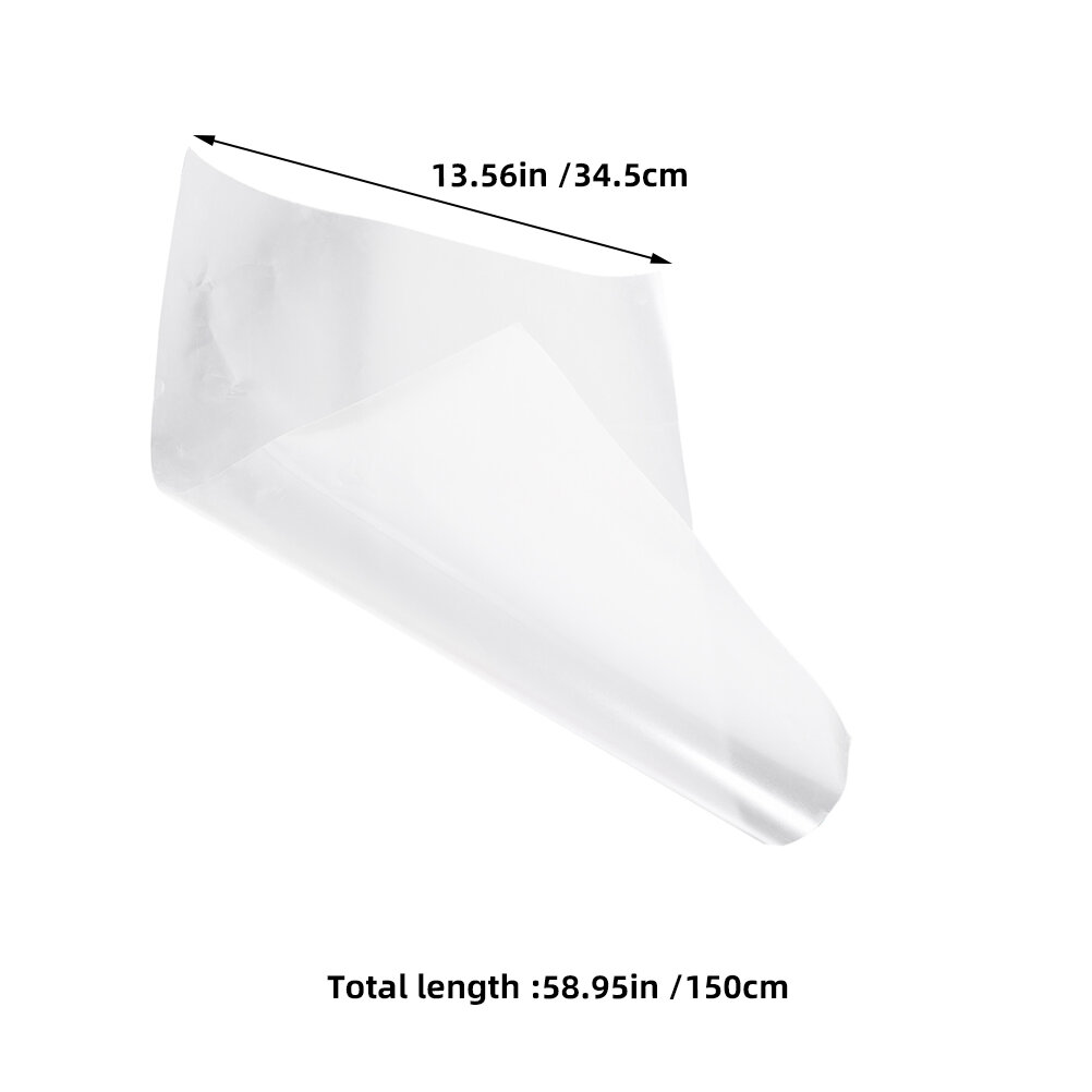 Самоклеющаяся книжная обложка прозрачная рулон 150.00x34.50x0.05cm для студентов и учителей