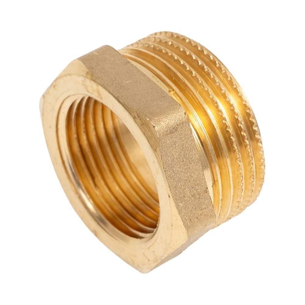 Футорка LD PRIDE DN25х20 (1"НР х 3/4" ВР) латунь с биркой LD.65.517.25х20 — фото 1