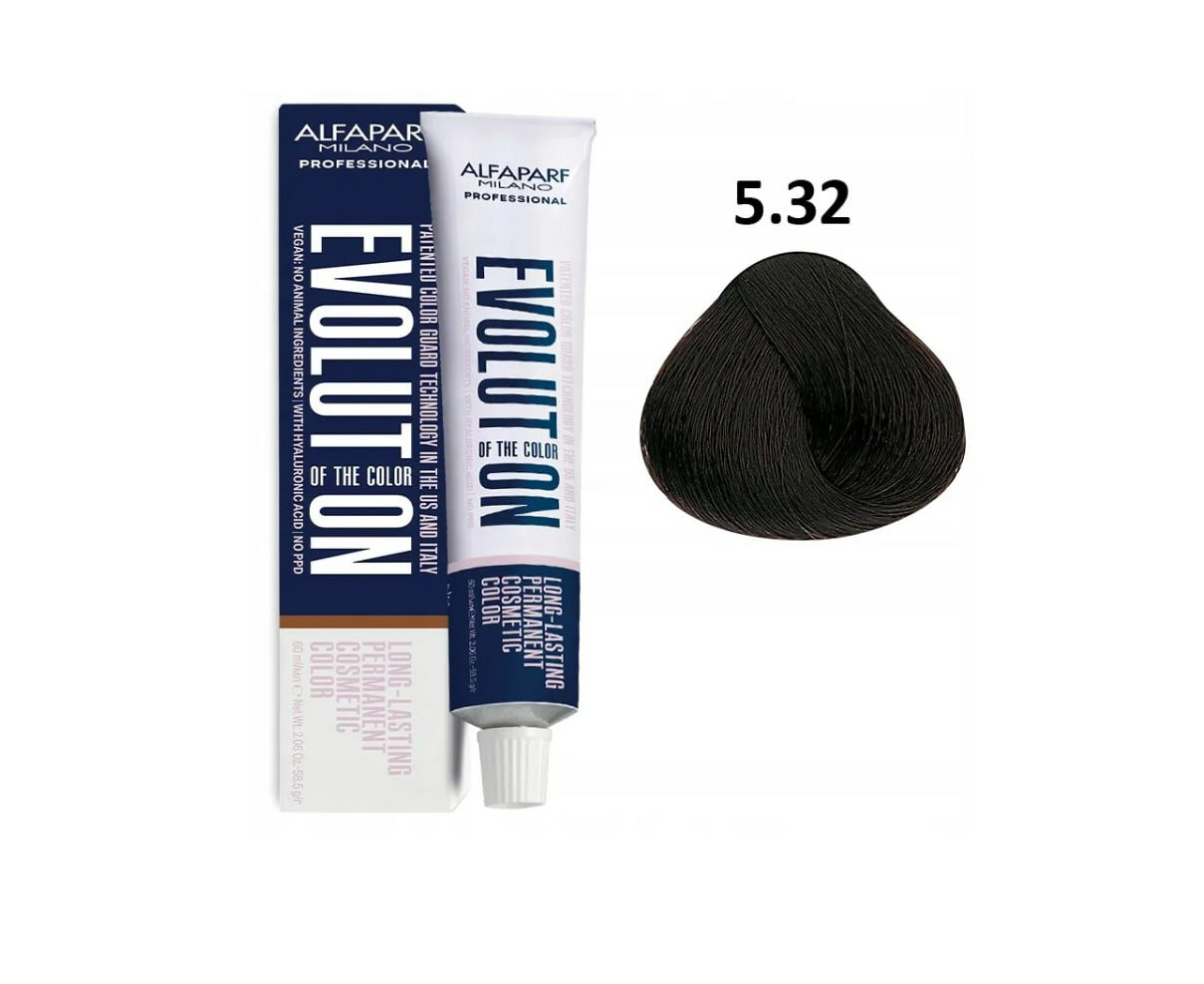 Краска для волос ALFAPARF Evolution Of The Color 5.32 60 мл
