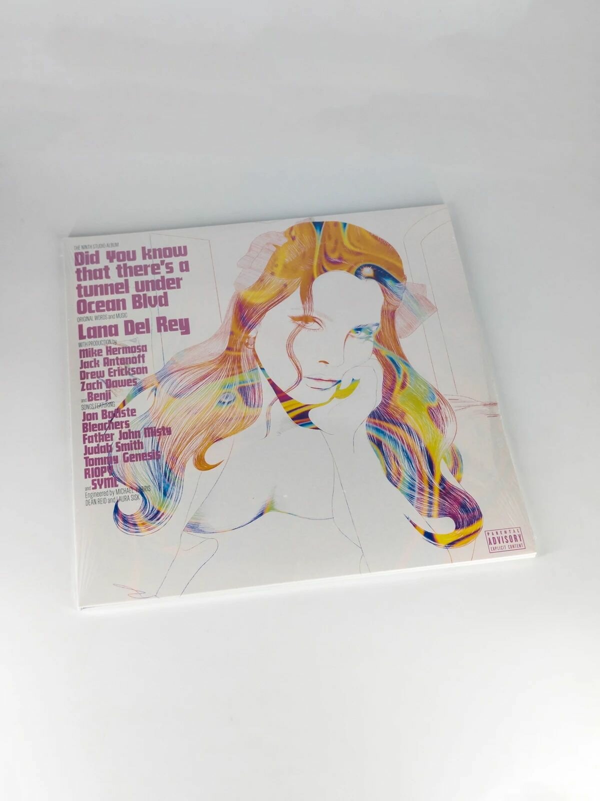 Виниловая пластинка Lana Del Rey - Did You Know That There's A Tunnel Under Ocean Blvd (alternative artwork) (2LP, Оранжевый винил) Limited, 2024