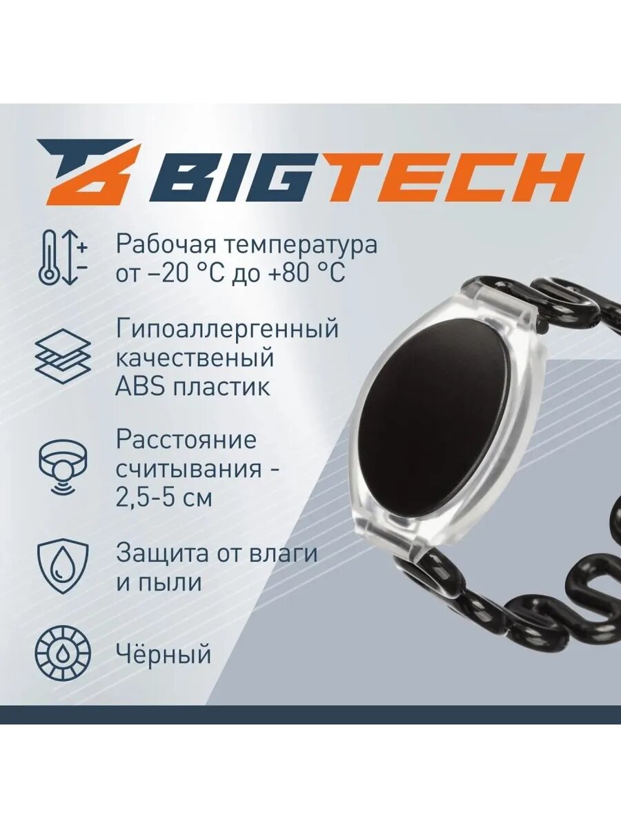 Стильный RFID-браслет для доступа и контроля