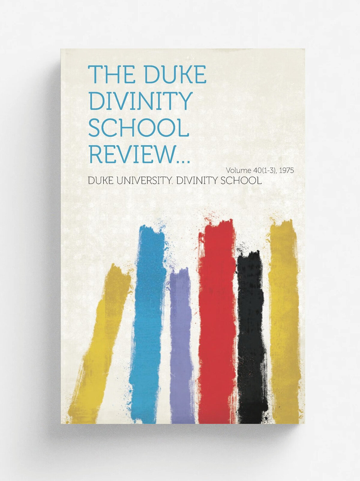 The Duke Divinity School Review. Volume 40(1-3), 1975