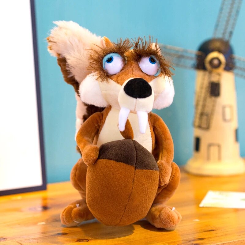 Мягкая игрушка Белка из Ледникового периода, 27см, female squirrel