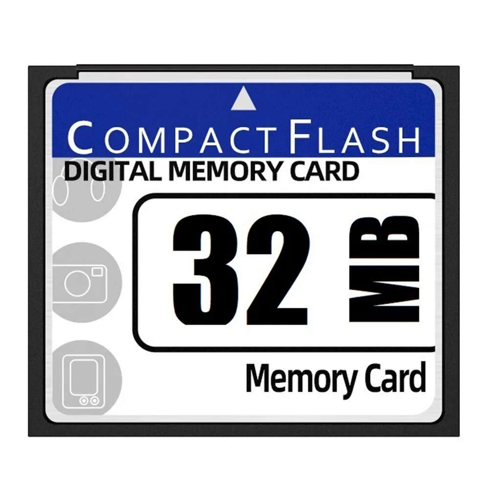 Карта памяти 32 мб "compactflash" для камеры, рекламного плеера/промышленного компьютера.